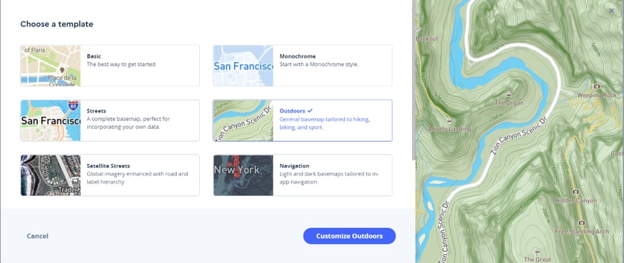 How do I create a custom mapping layer in Control Center?